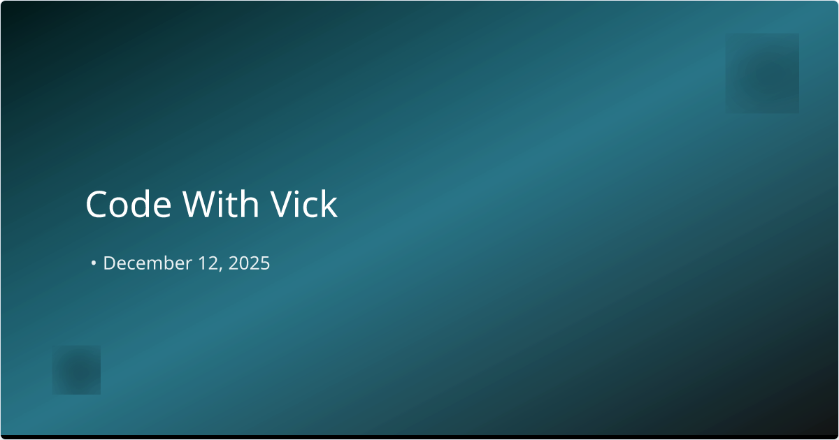Code With Vick